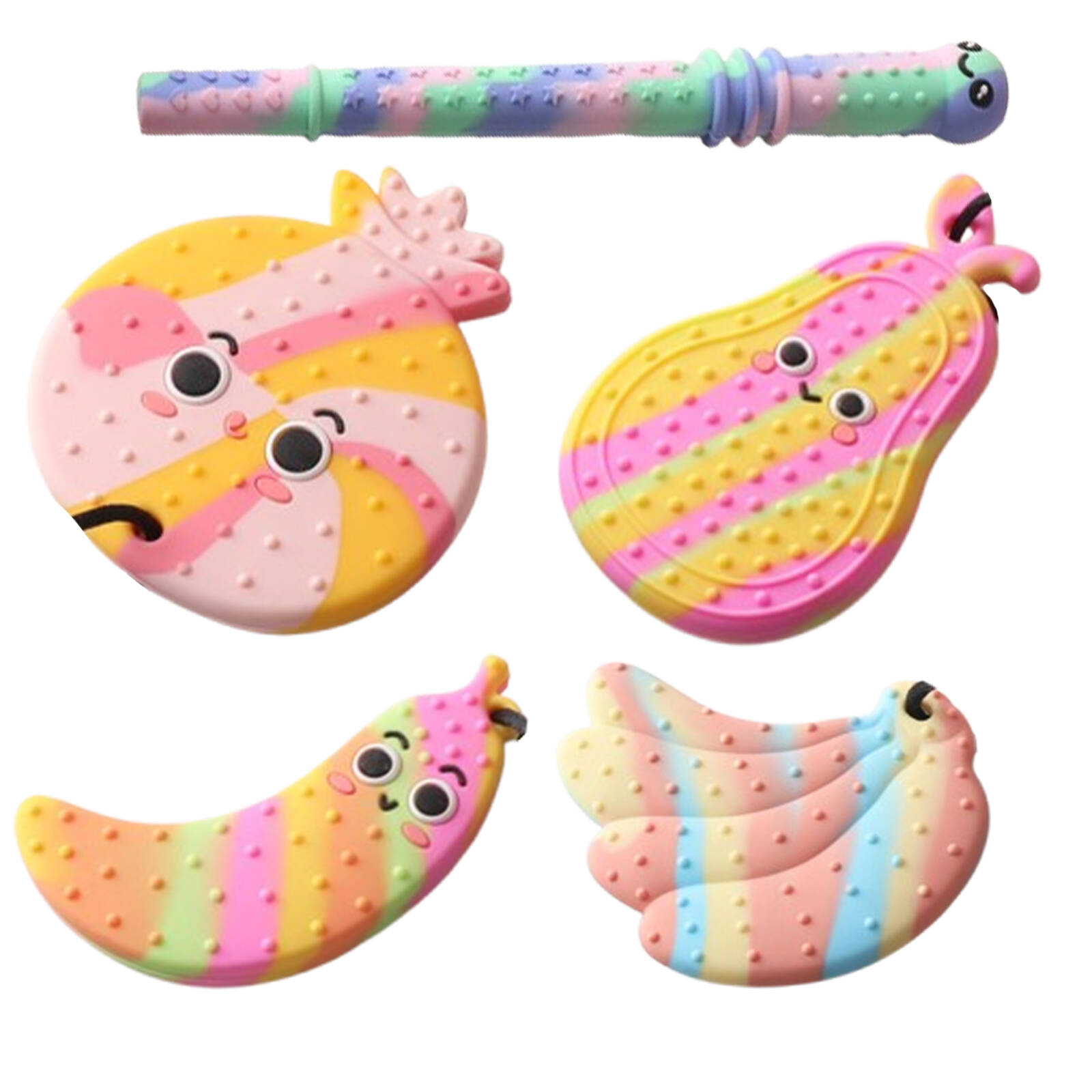 BESTSKY Teething Toys Promotes Proper Tooth Alignment High Contrast ...