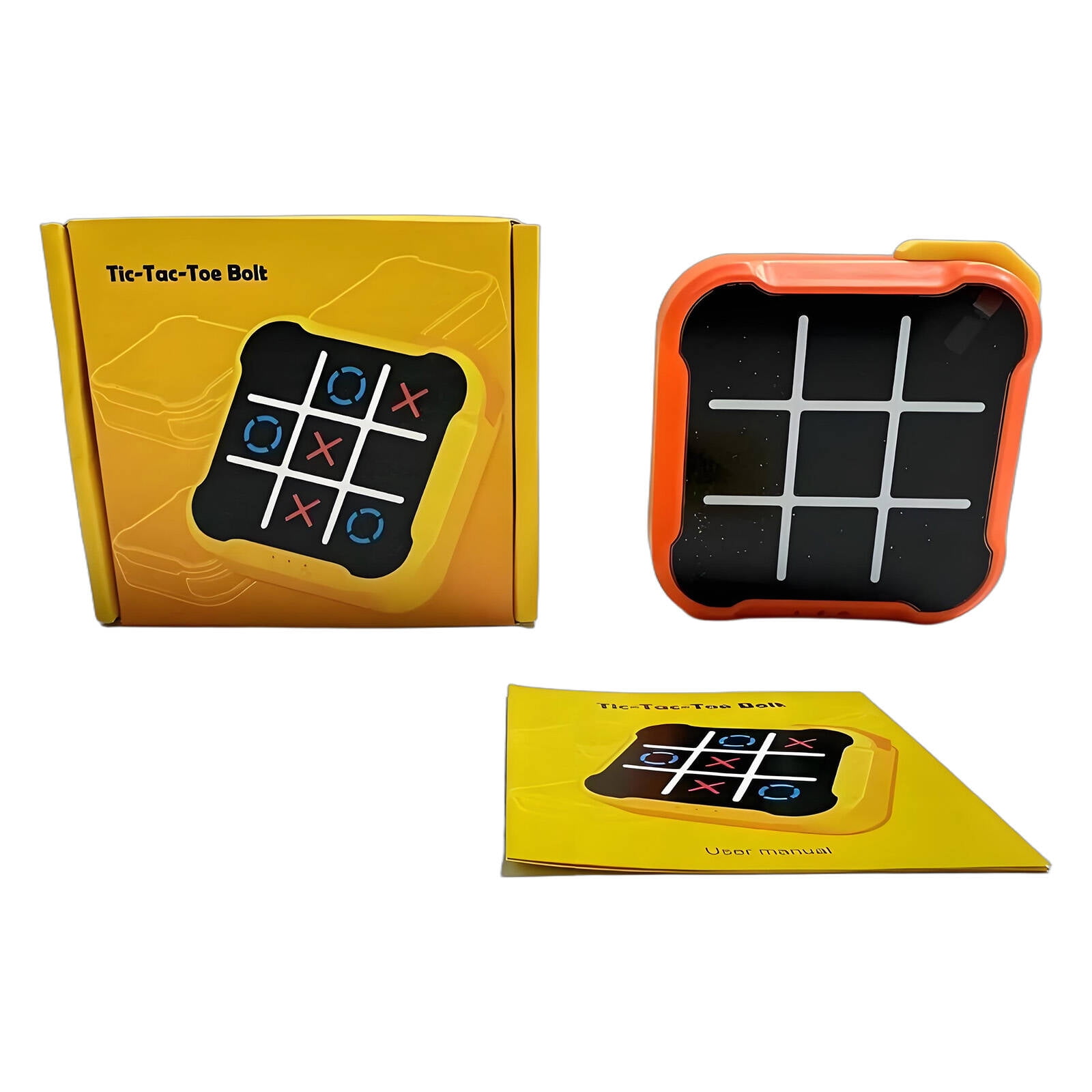 BESTSKY Tic Tac Toe Game,Desktop Convenience Board Games,Multi-Game Function Handheld Puzzle ...