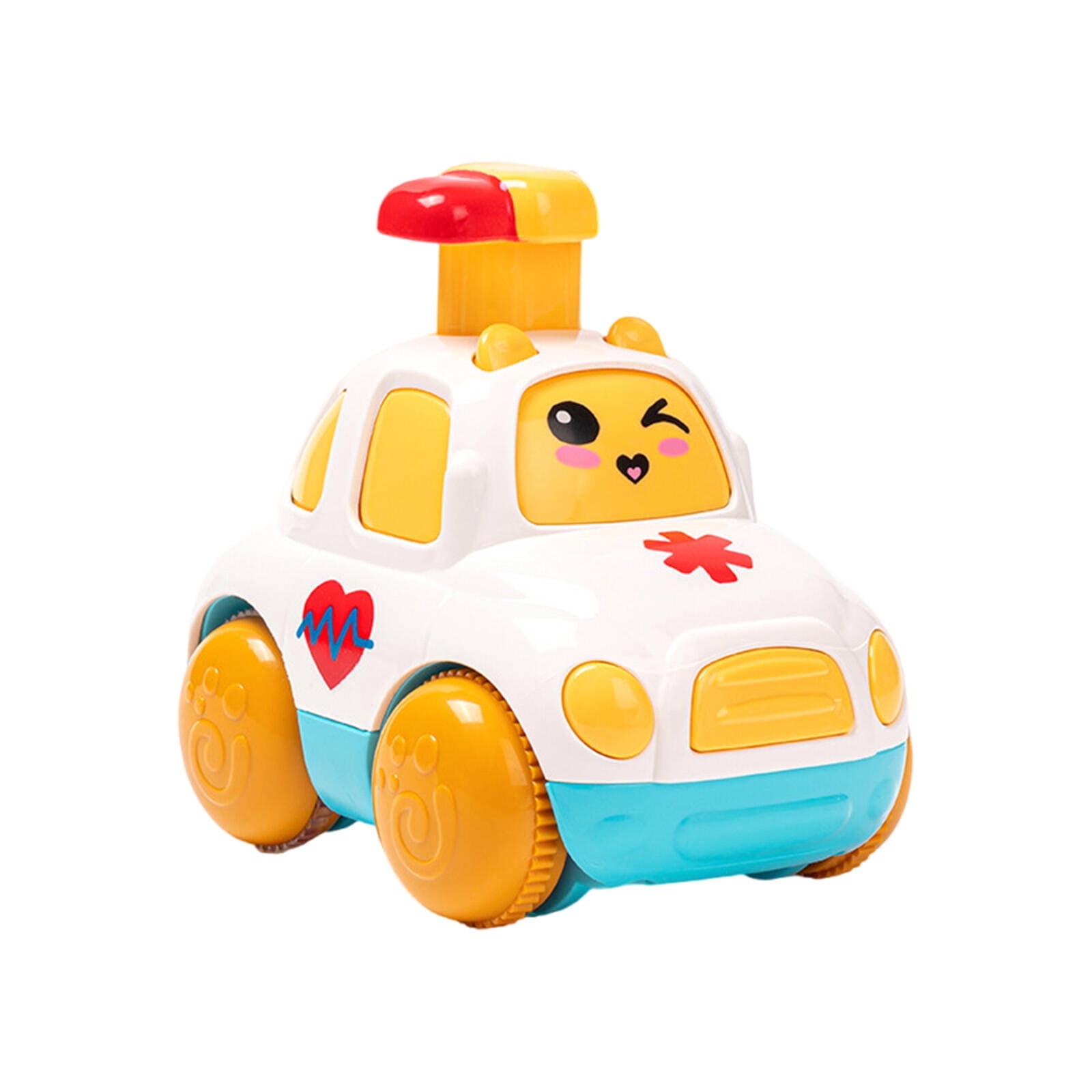 BESTSKY Toddler Cars,Smooth Round Edges Car Game,Cute Expression ...