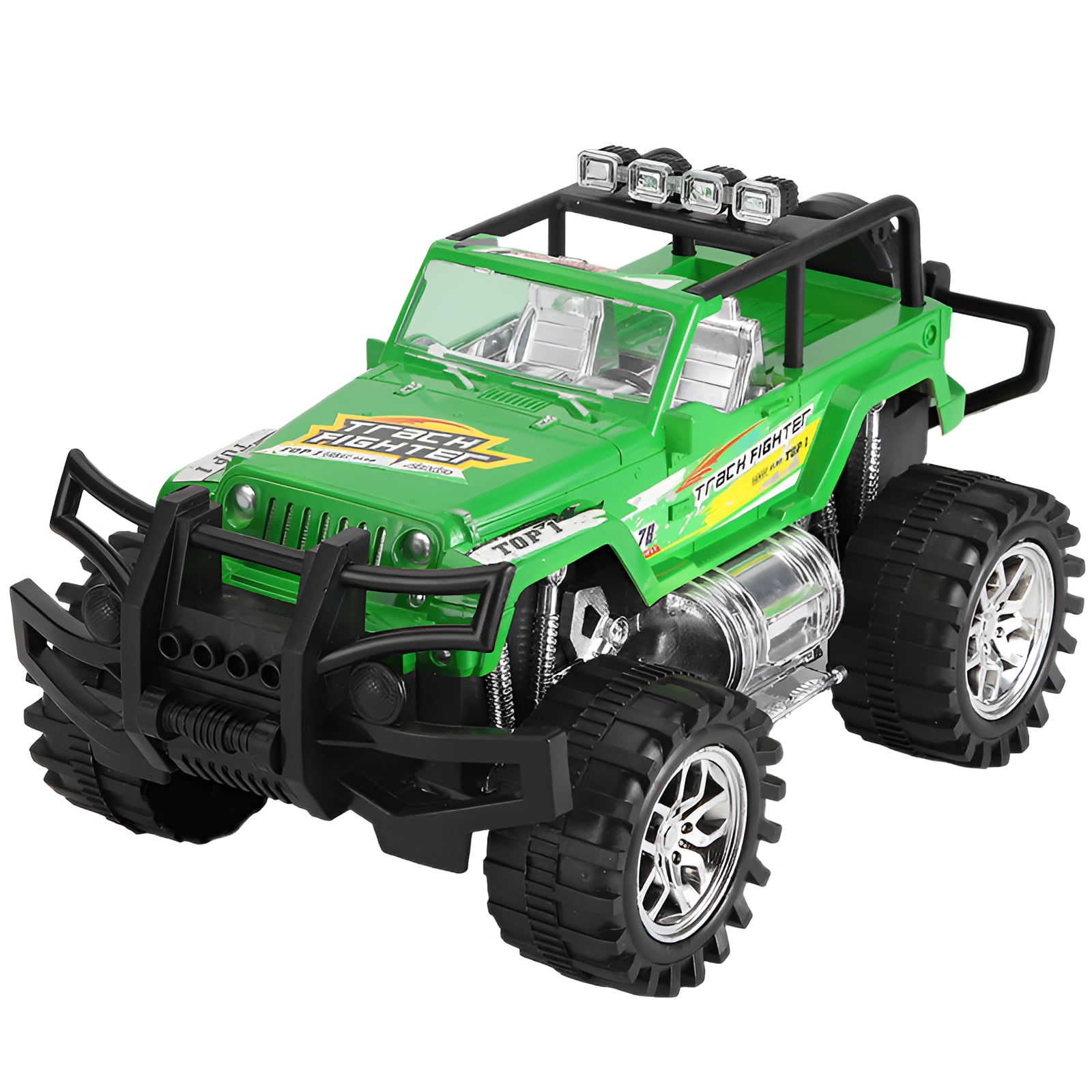 BESTSKY Top Toys,Multi-Function Pickup Car Kids Toy,Role Play Adventure Drift Car,Green ...