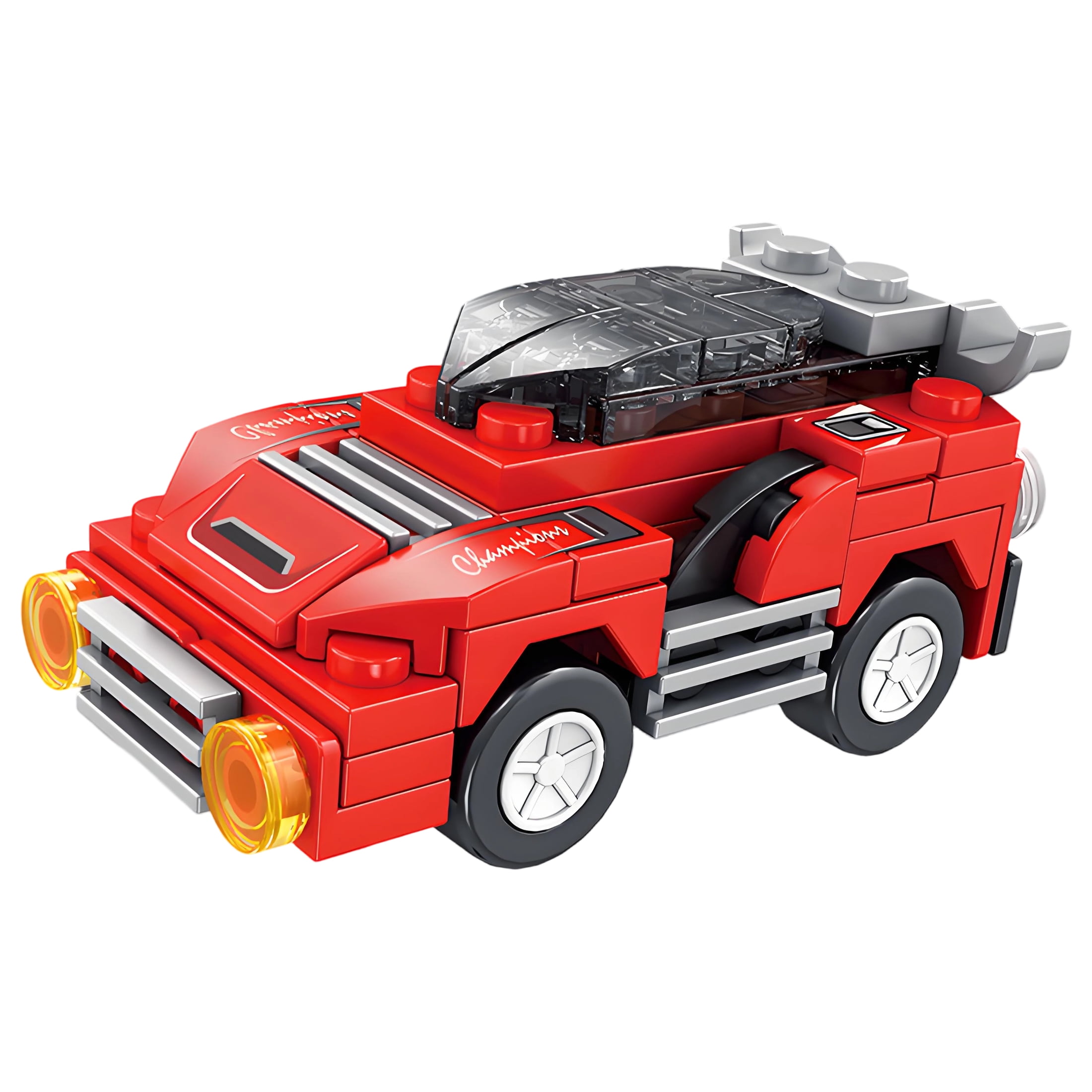 BESTSKY Toy Cars,Small Red Racing Car Toy Car,Splicing Design Car Toy ...