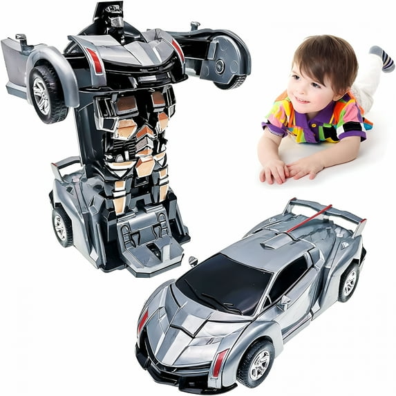 BESTSKY Toy Cars for 2-7 Year Old Boys,Transforming Toys Cars for 3 ...