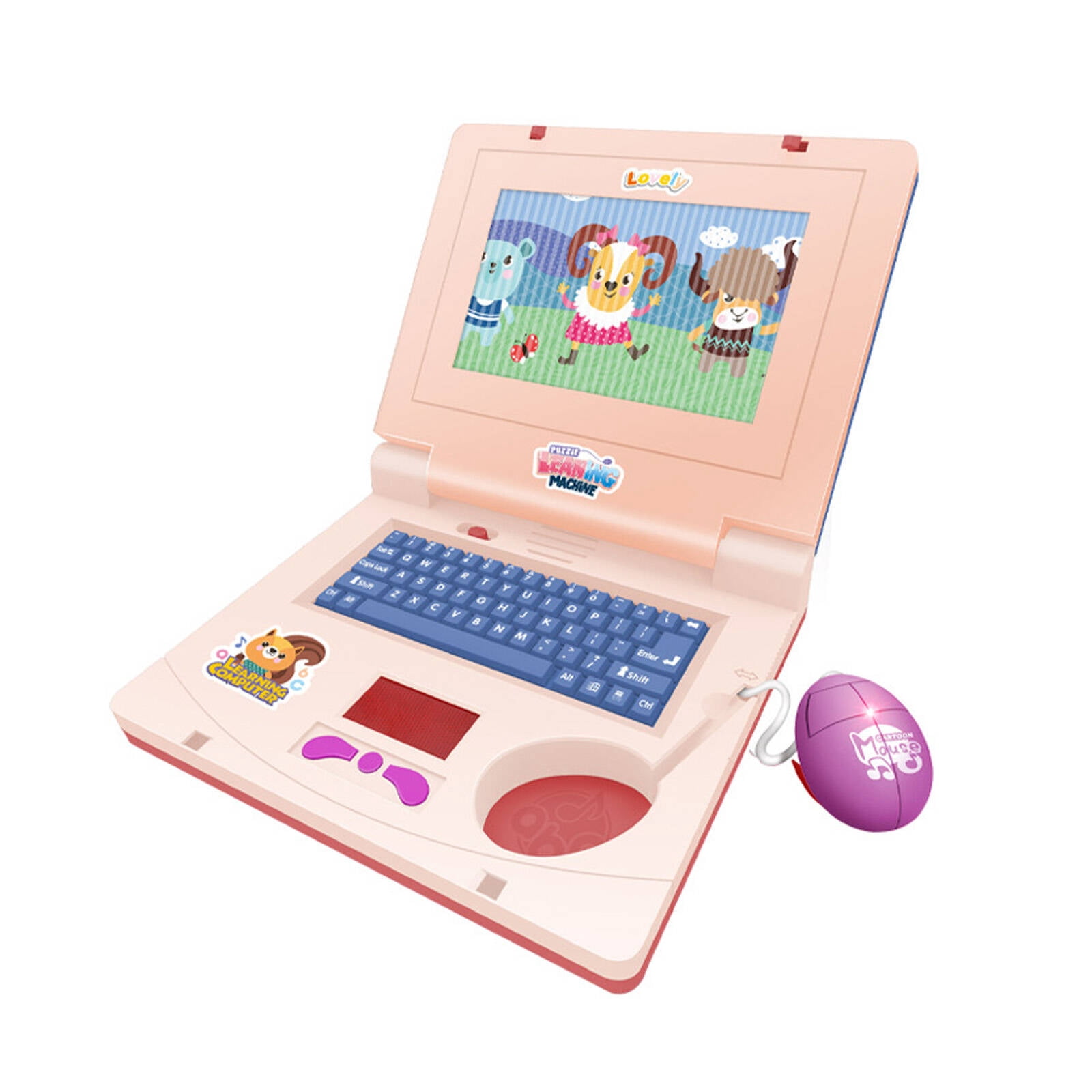 BESTSKY Toy Laptop,Light And Music Interaction Infant Kids Learning ...