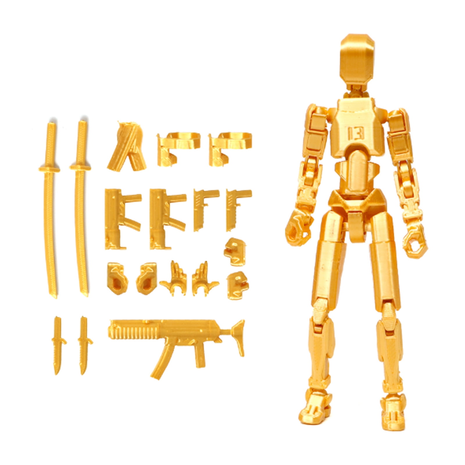 BESTSKY Toys,Doll Sets,Action Figure with 13 Joint Movable Design with ...