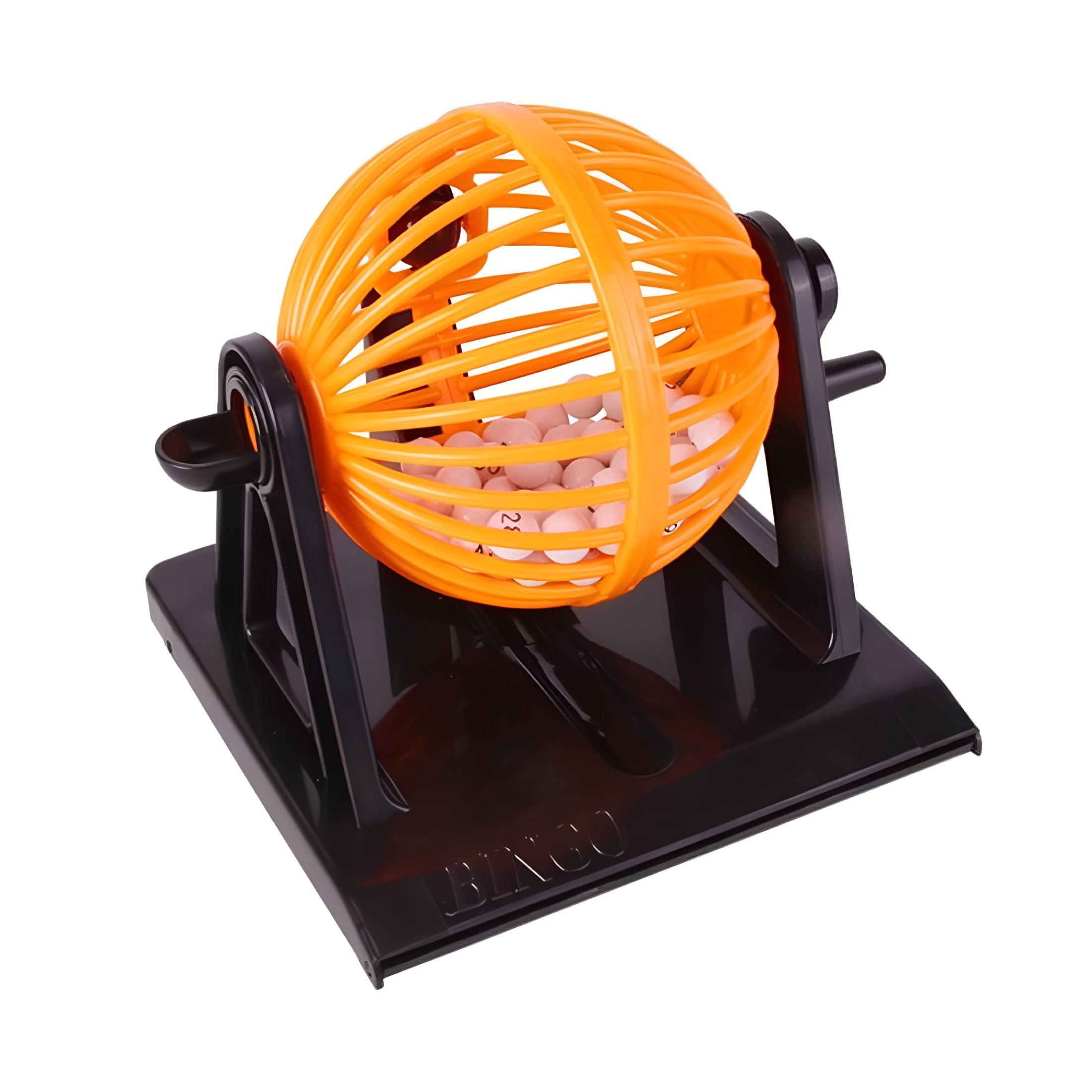 BESTSKY Traditional Bingo Lotto Lottery Family Game Set Revolving Ball ...