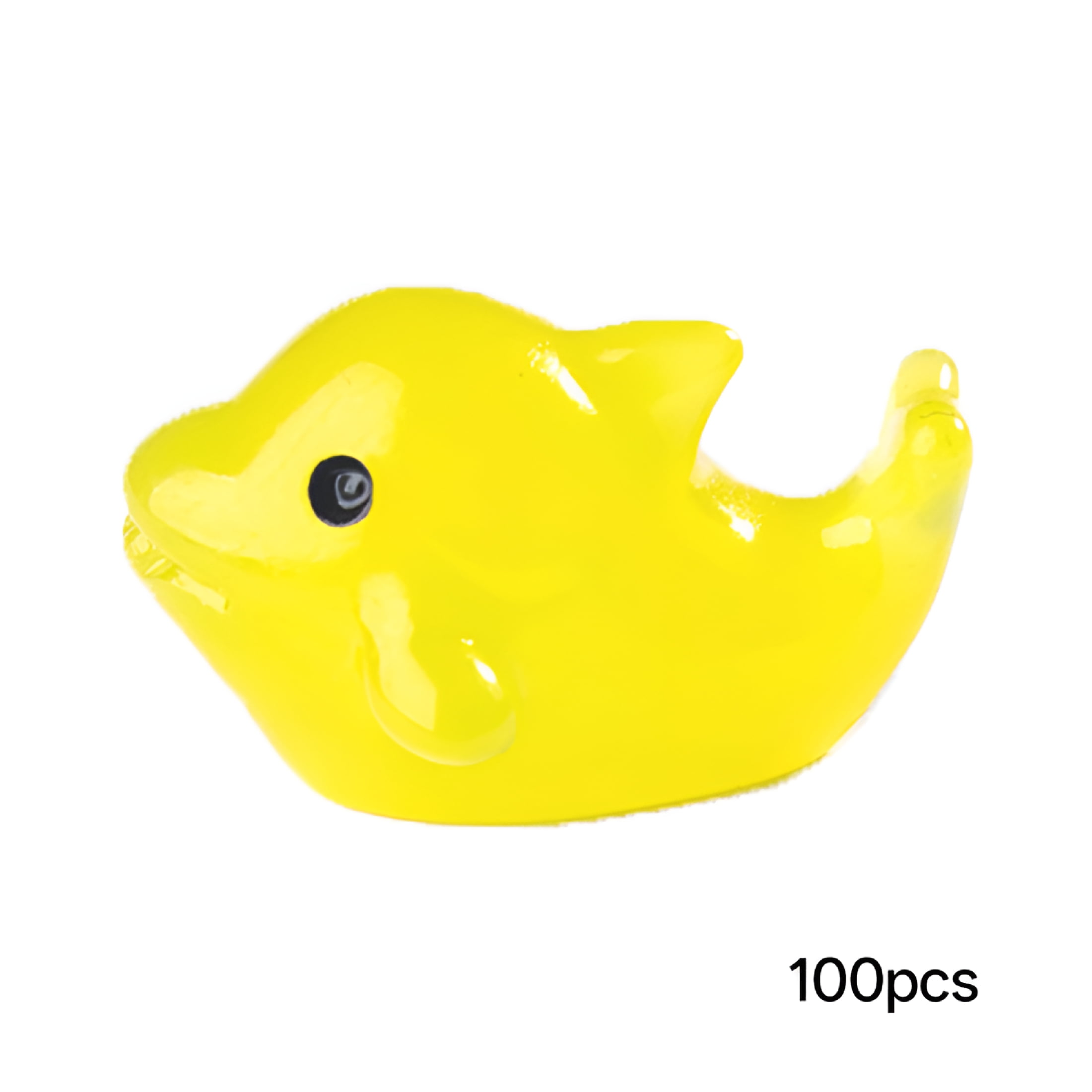 LAMIRO Resin Animals 100PCS Luminous Dolphin Glow in The Dark Tiny ...