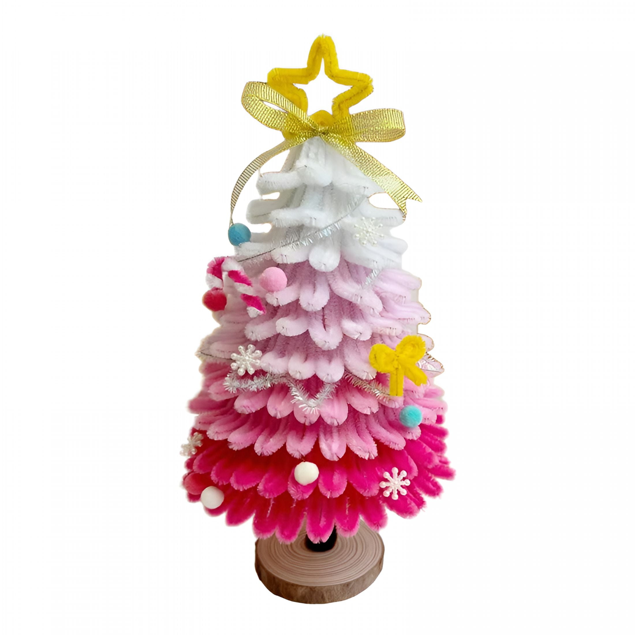 BESTSKY Twist Stick Christmas Tree Craft Kit | Creative Holiday ...