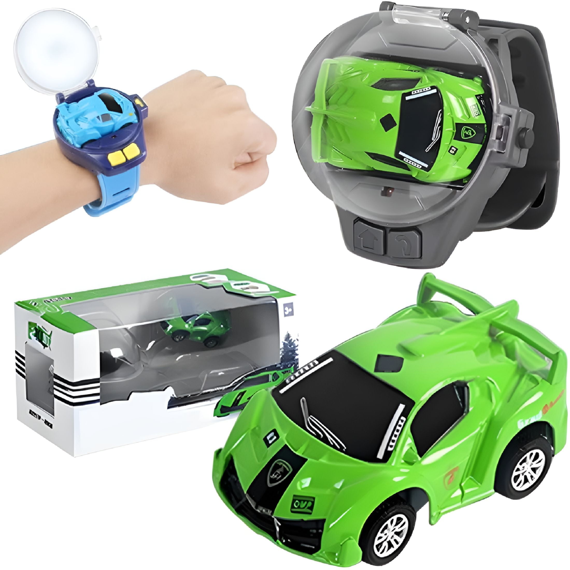 BESTSKY Watch Remote Control Car Toy, Mini Watch Remote Control Car, 2. ...