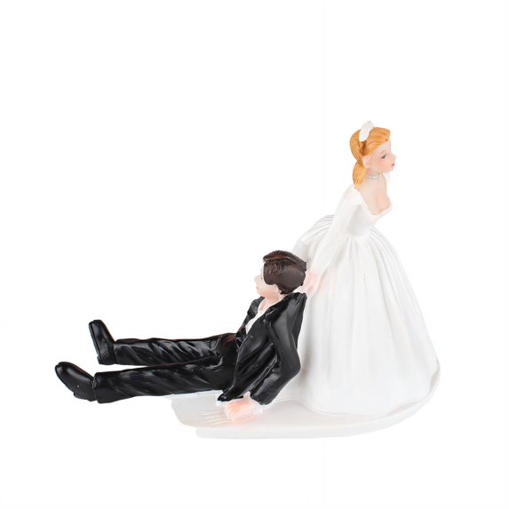 BESTSKY Wedding Cake Toppers,Resin Craft Decorations Cake Topper ...