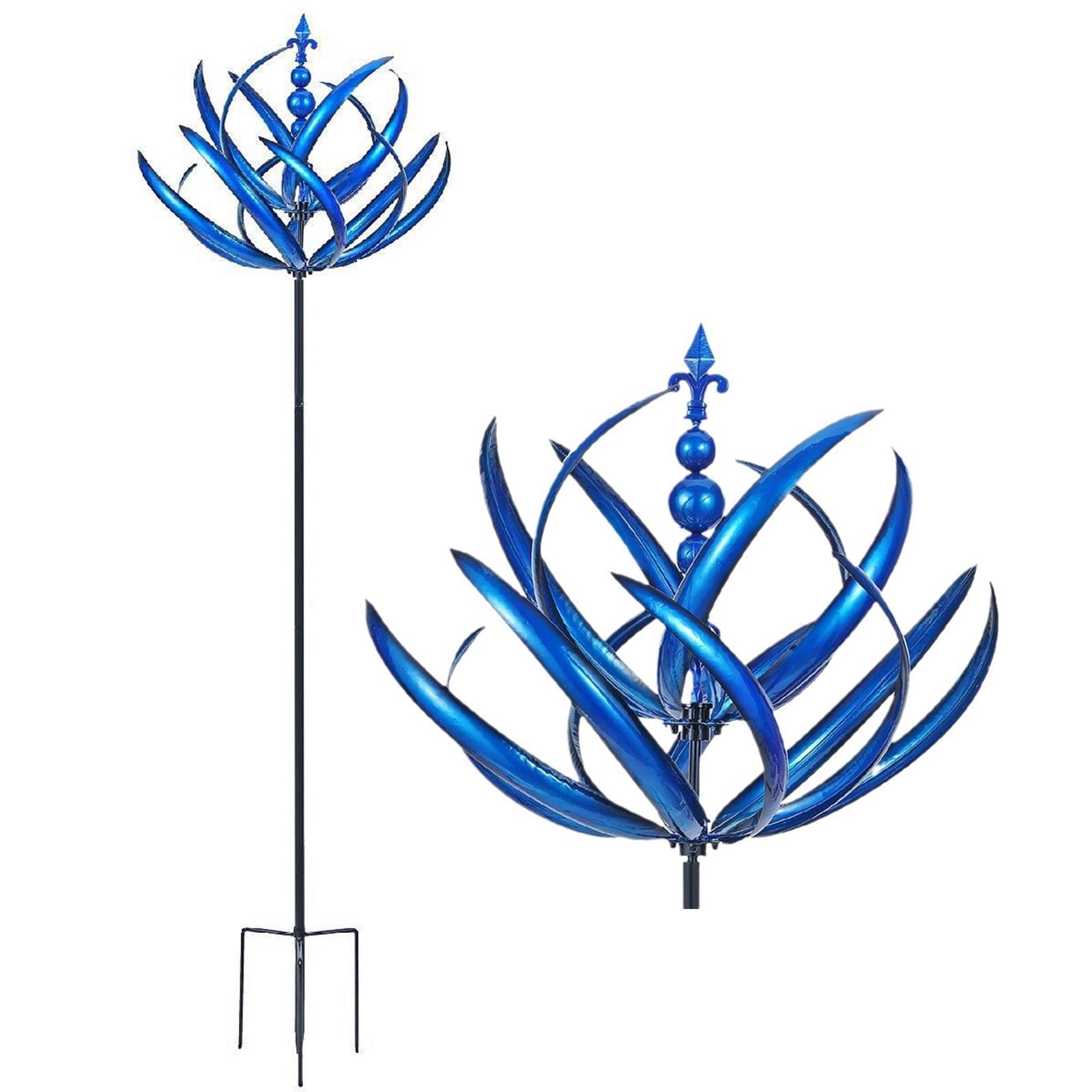 BESTSKY Wind Spinners Outdoor,Durable Iron Wind Spinner,Outdoor Garden ...