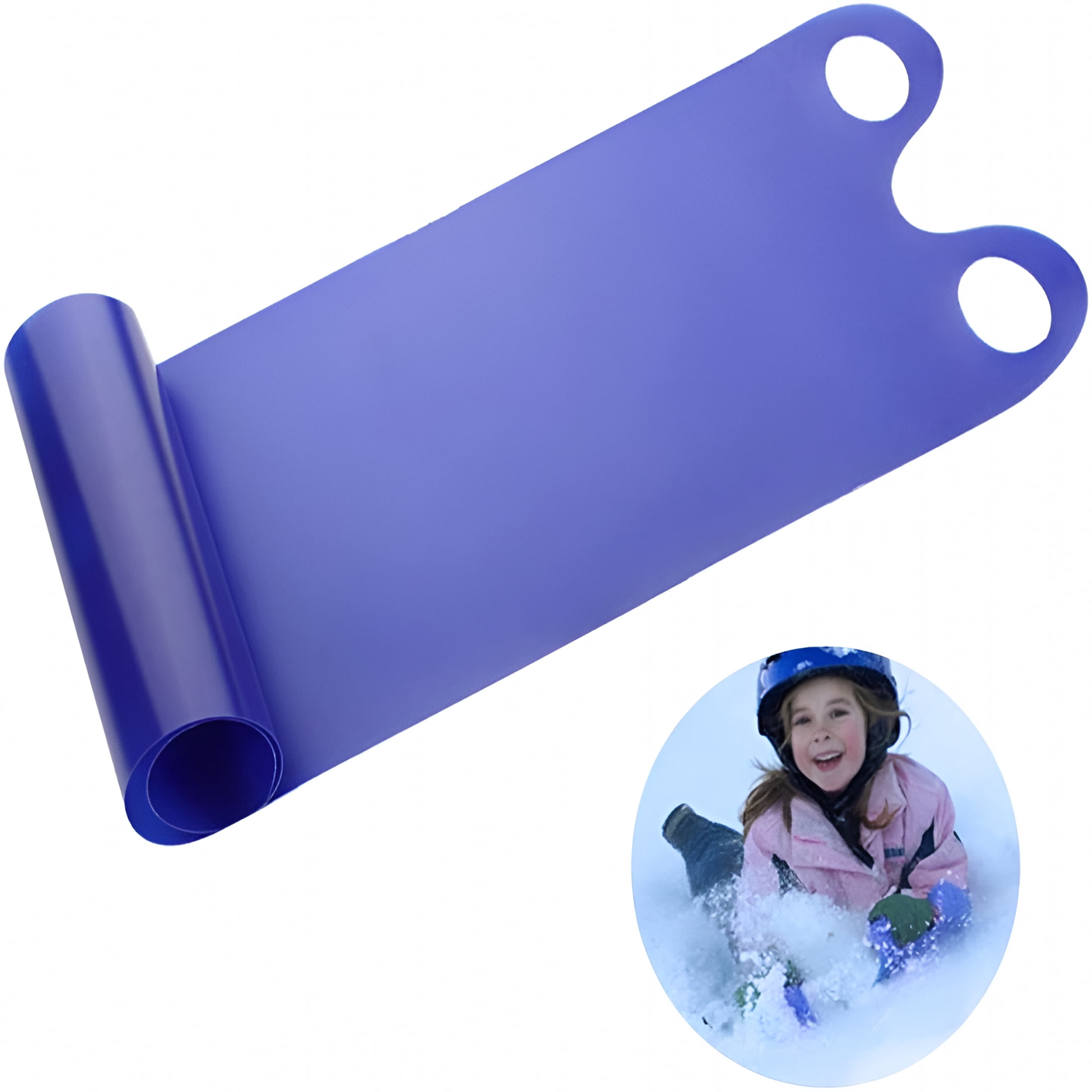 BESTSKY Winter Snow Sled for Kids and Adults, High Speed Snow Sledding ...