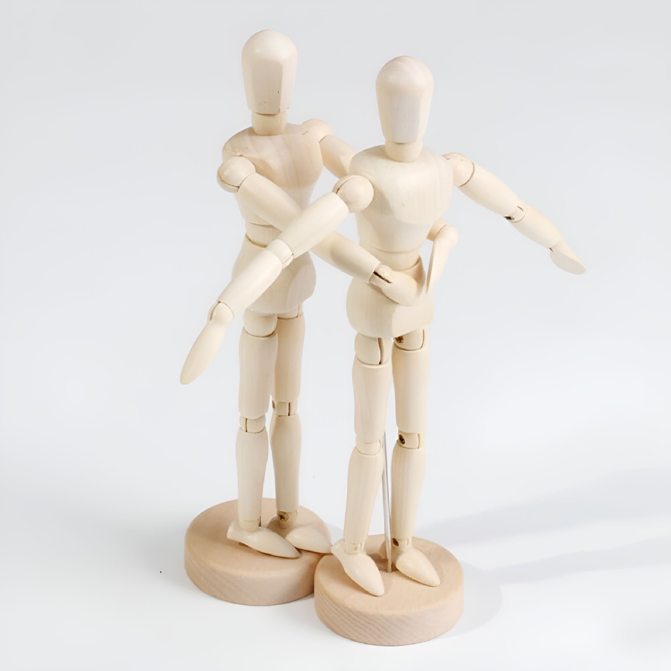 BESTSKY Wooden Mannequin Figure Model Drawing Moveable Artist Manikin ...