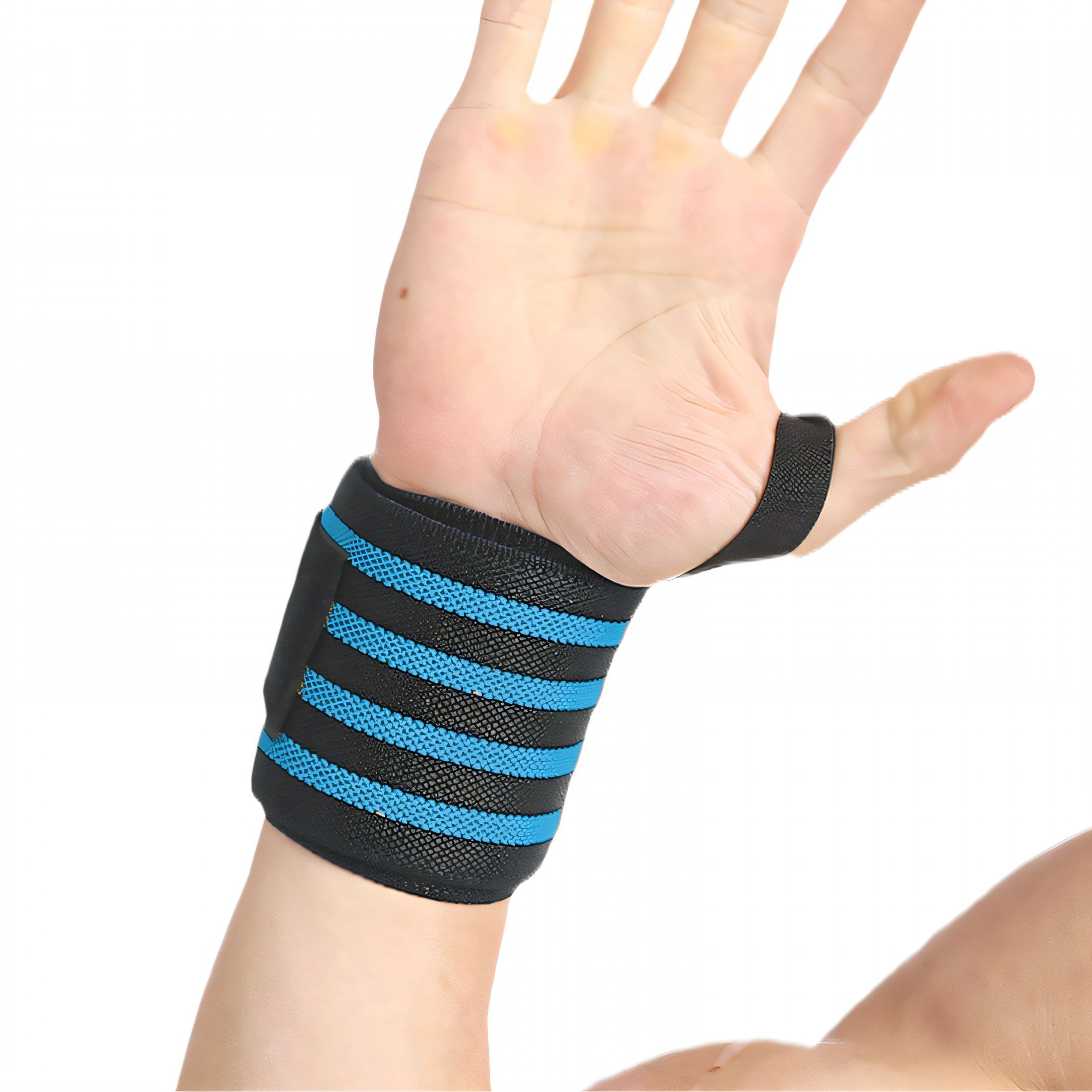 BESTSKY Wrist Wraps,Repeated Sticking Wrist Wraps for Weightlifting,No ...