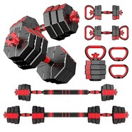ARVAKOR 66 LBS Adjustable Dumbbell Set, Barbell Dumbbells for Home ...