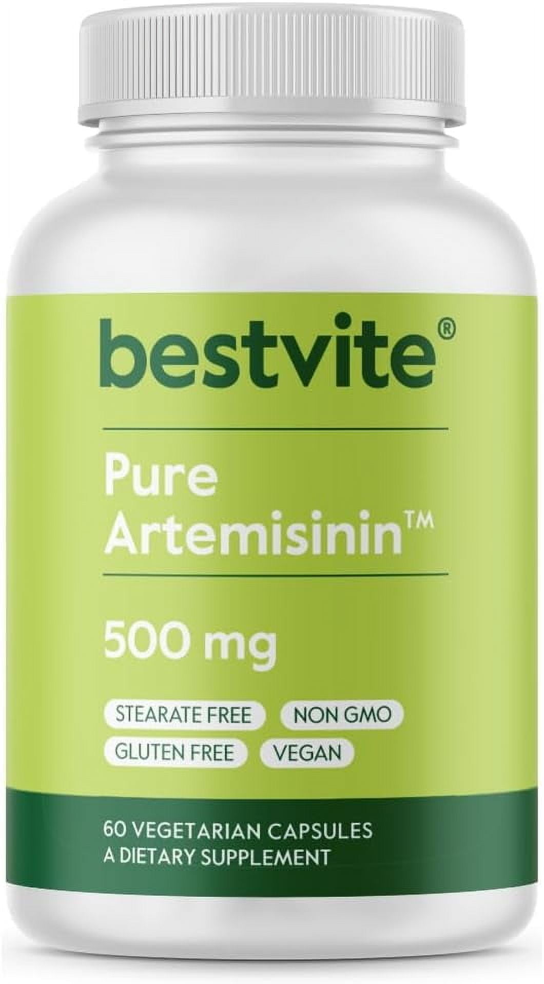 BESTVITE Artemisinin Supplement, 500mg (60 Vegan Caps)- Gluten Free ...