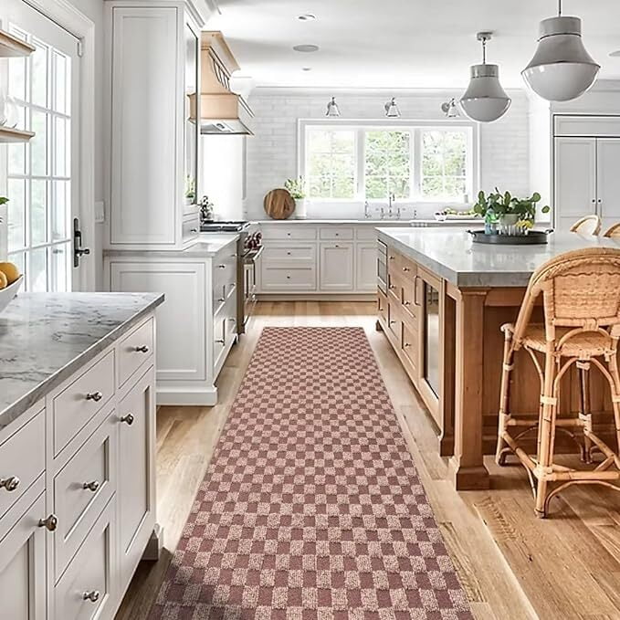 BESTVUE Area Runner Rug Outdoor Non Slips Carpet Runners Indoor Utility ...