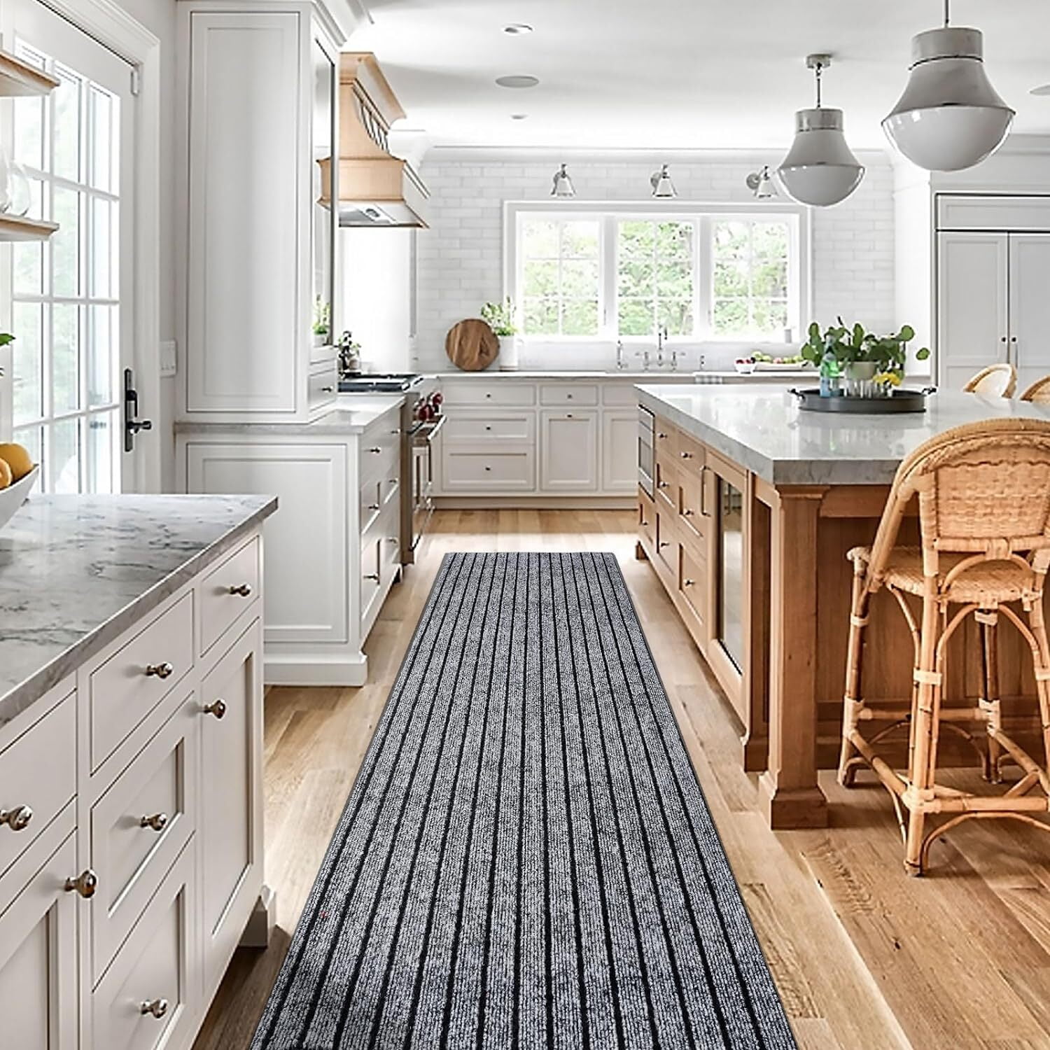 BESTVUE Area Runner Rug Outdoor Non Slips Carpet Runners Indoor Utility ...