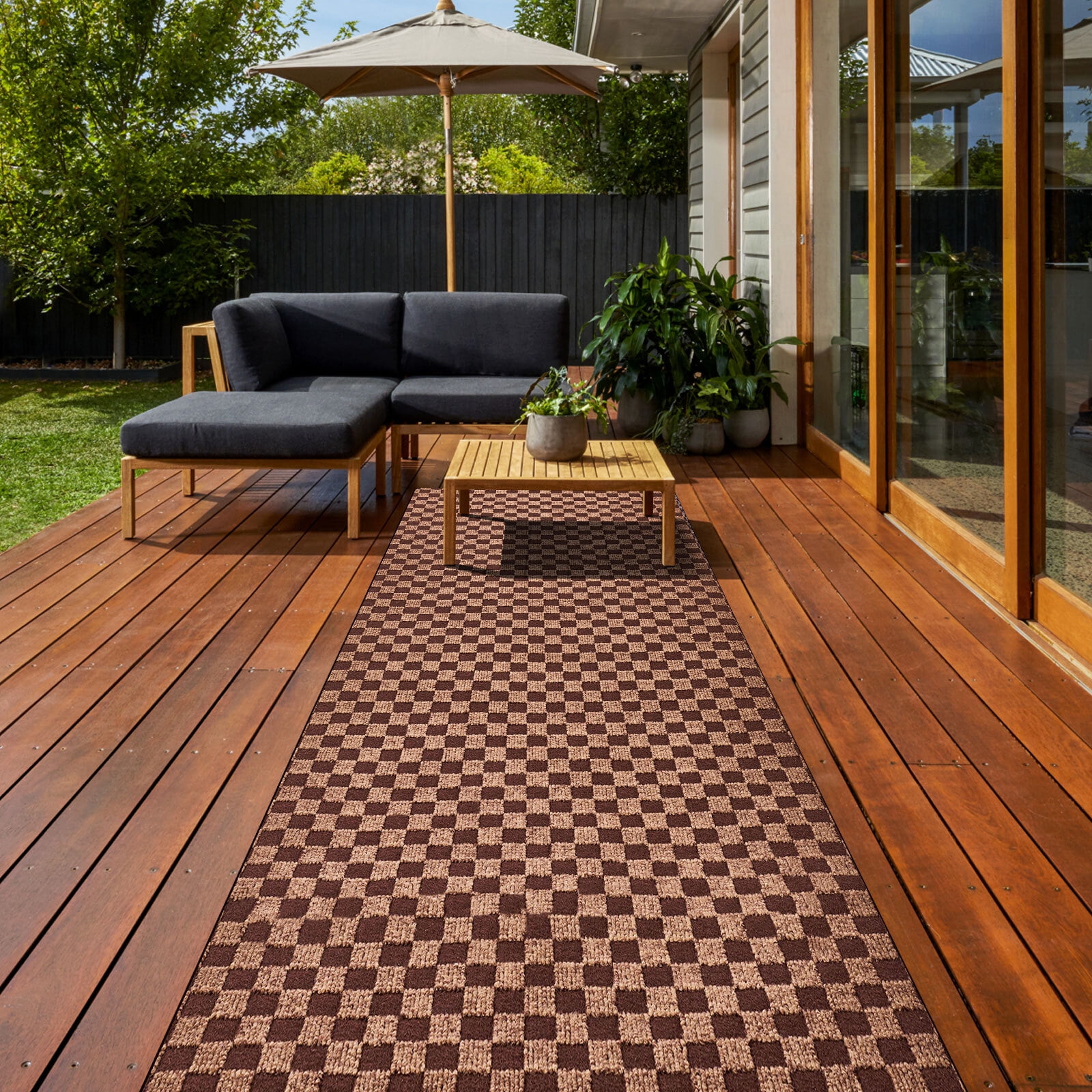 BESTVUE Runner Rug Outdoor Non Slips Carpet Runners Indoor Utility Area ...