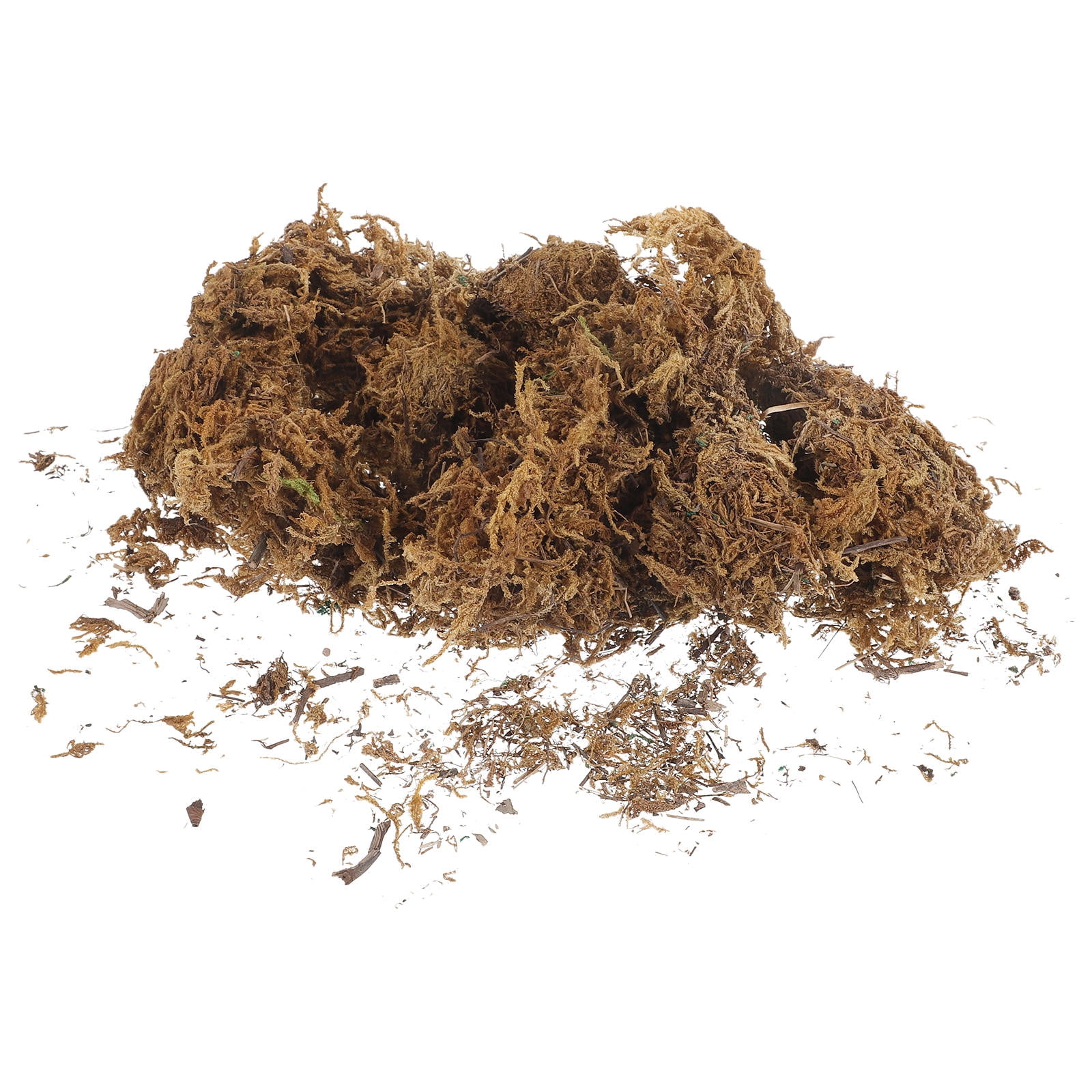BESTYASH 1 Pack Artificial Brown Moss for Indoor Decoration, Fake Moss ...