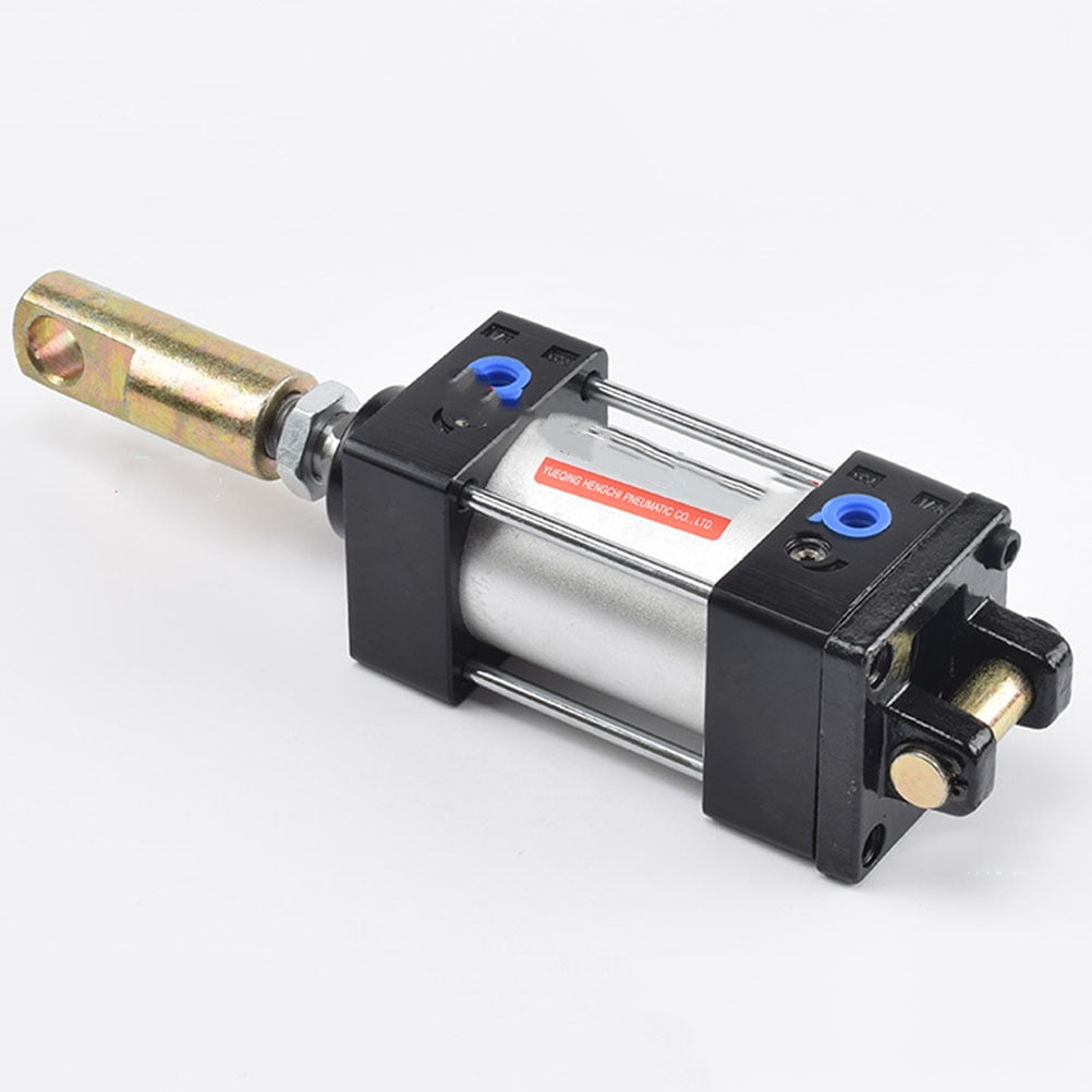 BESTYASH 1Pc Air Cylinder Mount Black Durable Metal Bracket with Four ...