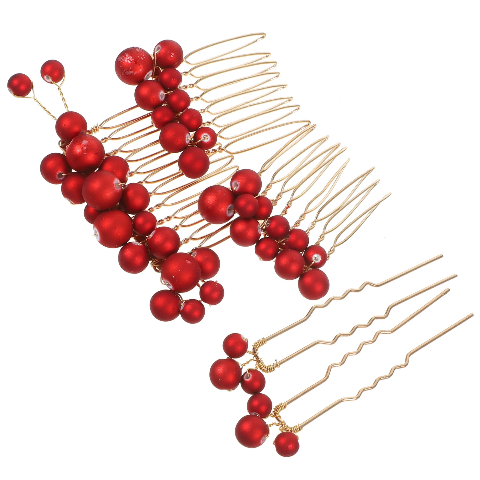 BESTYASH 1 Set Decorative Hair Clips Hair Combs for Women Wedding Hair ...