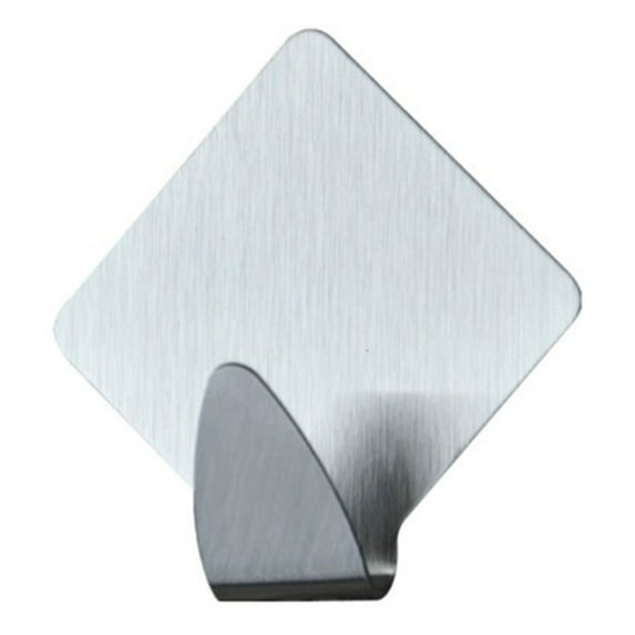 BESTYASH 1 Set Durable Stainless Steel Shape Wall Hooks No Punch ...