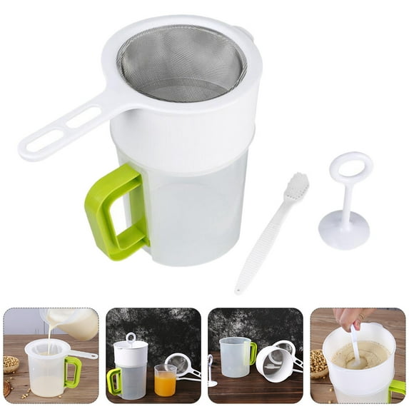 BESTYASH 1 Set Fruit Juice Strainer Plastic Filtering Assorted Color ...