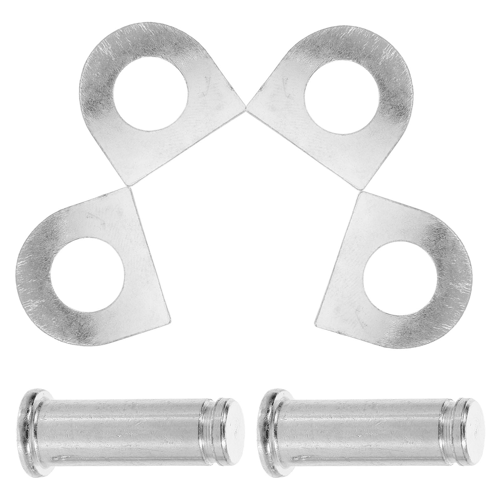 BESTYASH 1 Set Motorcycle Foot Peg Mount Screw Iron Silver for Sturdy ...