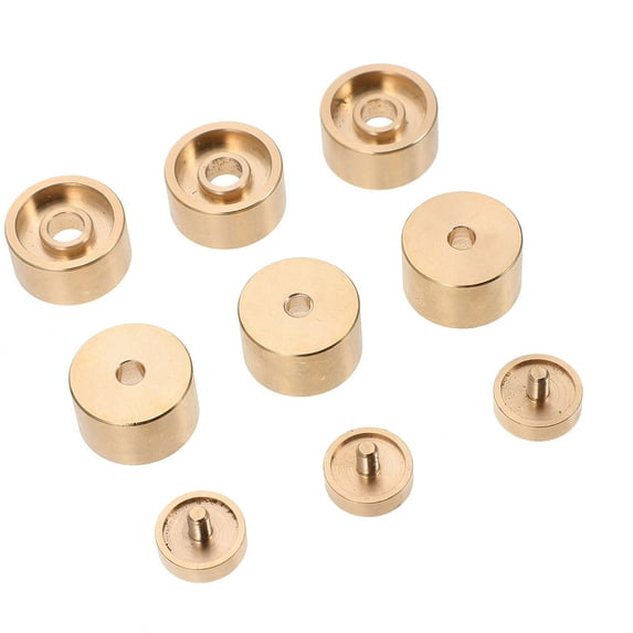 BESTYASH Trumpet Valve Button Buckles Set of 1, Golden Replacement ...