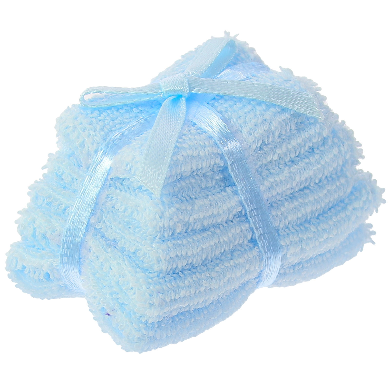 BESTYASH 1 Set of Cloth Mini Bath Towel Set Sky Blue for Small Bath ...