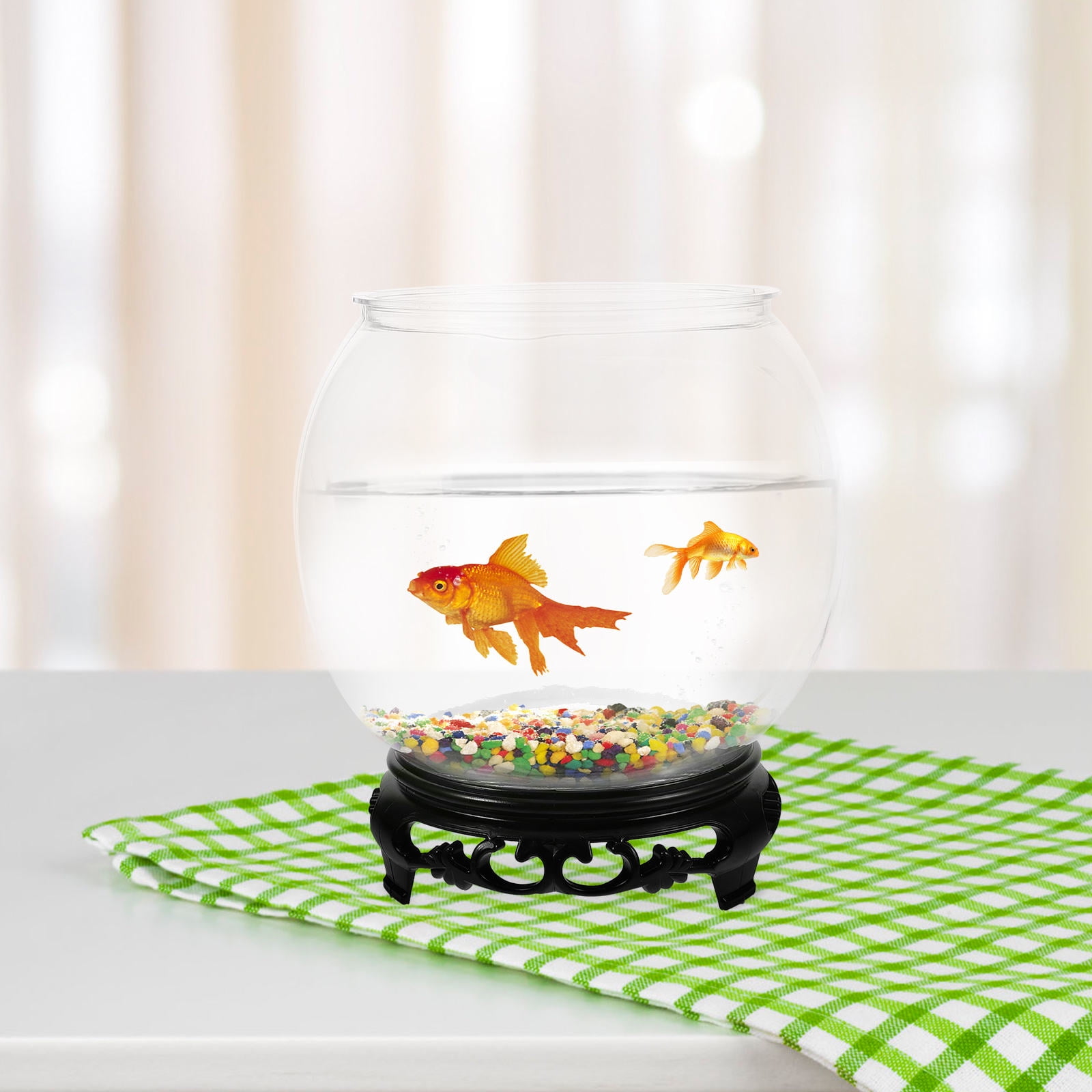 BESTYASH 1 Set of Transparent Fish Bowl Decorative Fish Bowl for Modern ...
