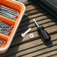BESTYASH Self-Tapping Acrylic Screws for Wood Furniture, Clear Plastic ...