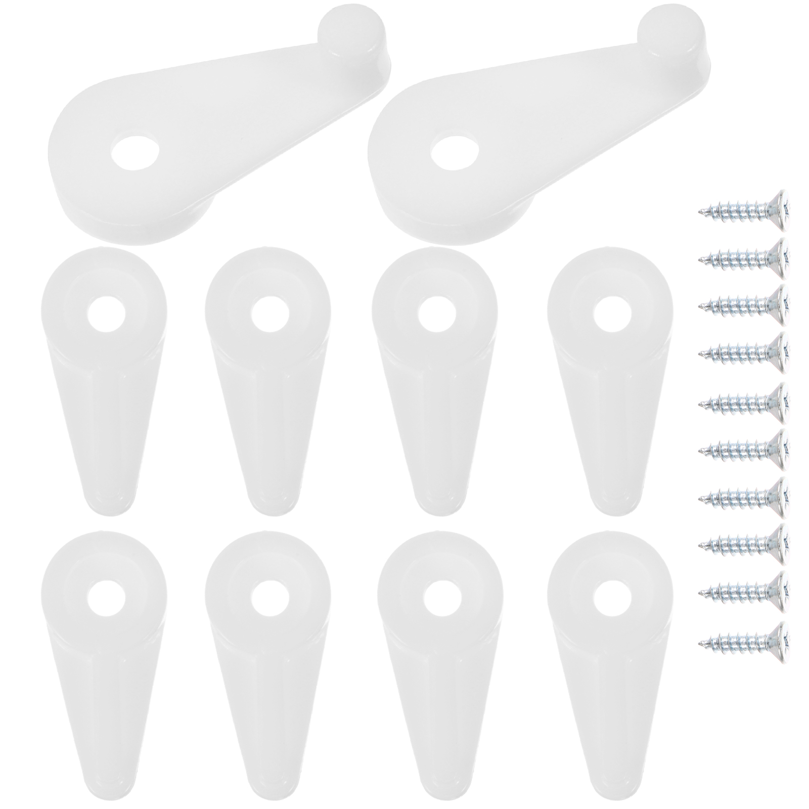 BESTYASH 100 Pcs Glass Door Retainer Clips Mirror Holder Clip for ...