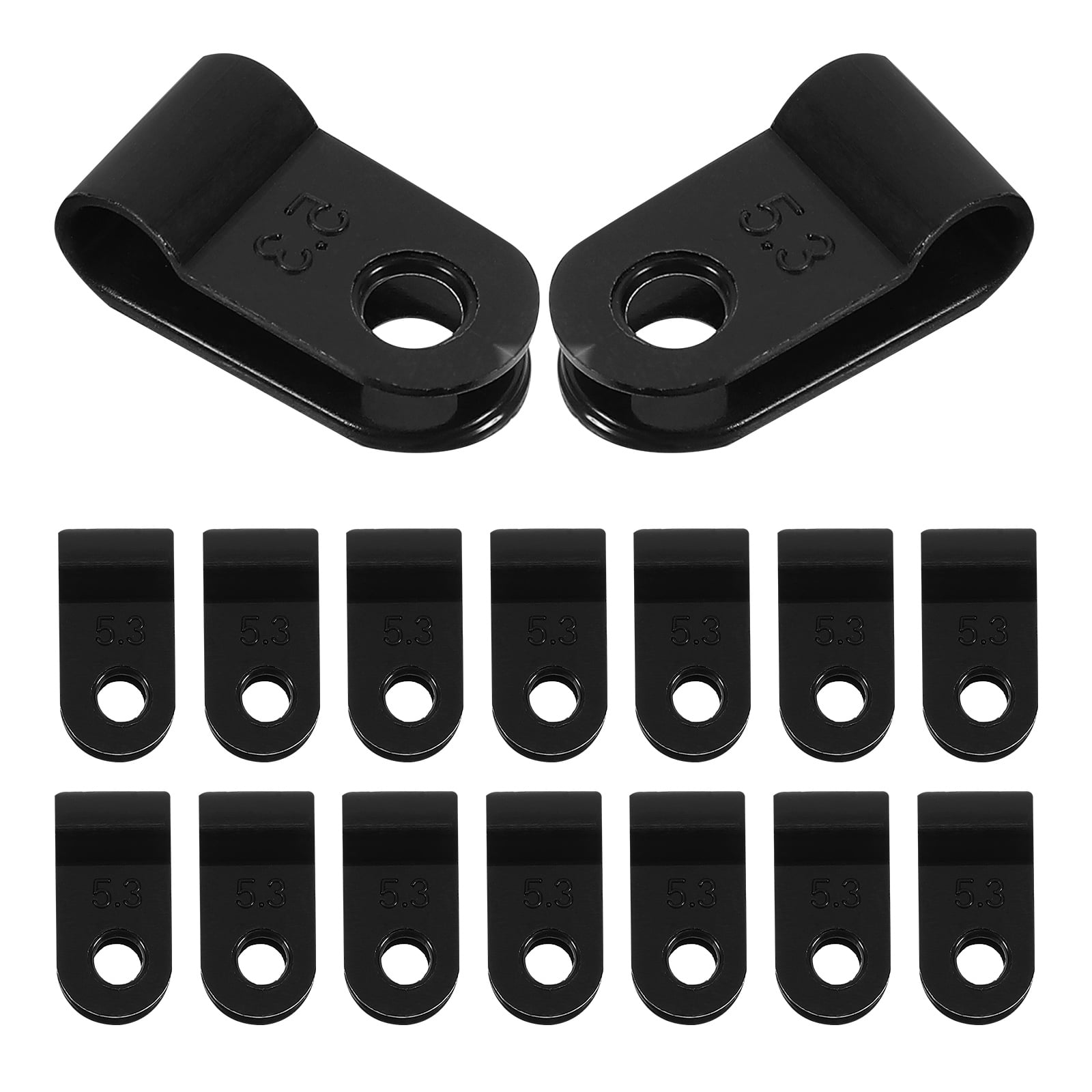 BESTYASH 1000Pcs Cable Clamps Fasteners For Home Users In Black Nylon ...