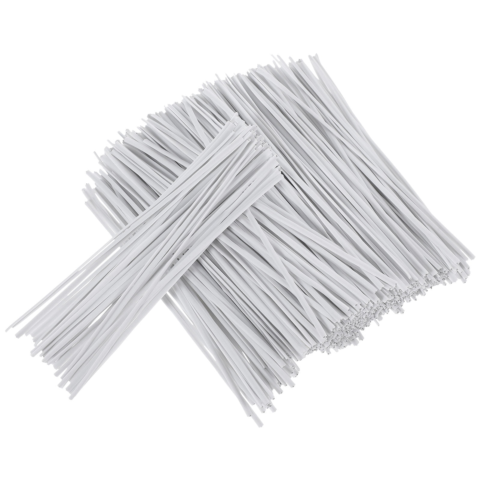 BESTYASH 1000Pcs White Plastic Cable Ties Fastening Straps for ...
