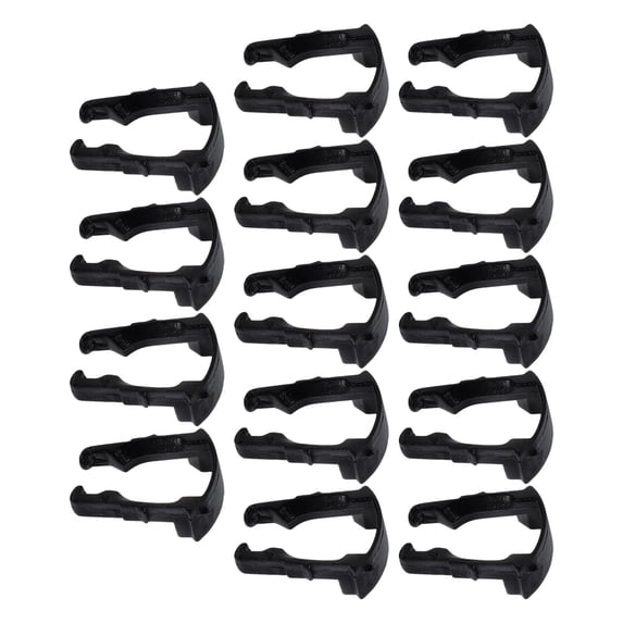 BESTYASH 100Pcs Fuel Filter Clip Plastic Tube Clamp Black for Reliable ...