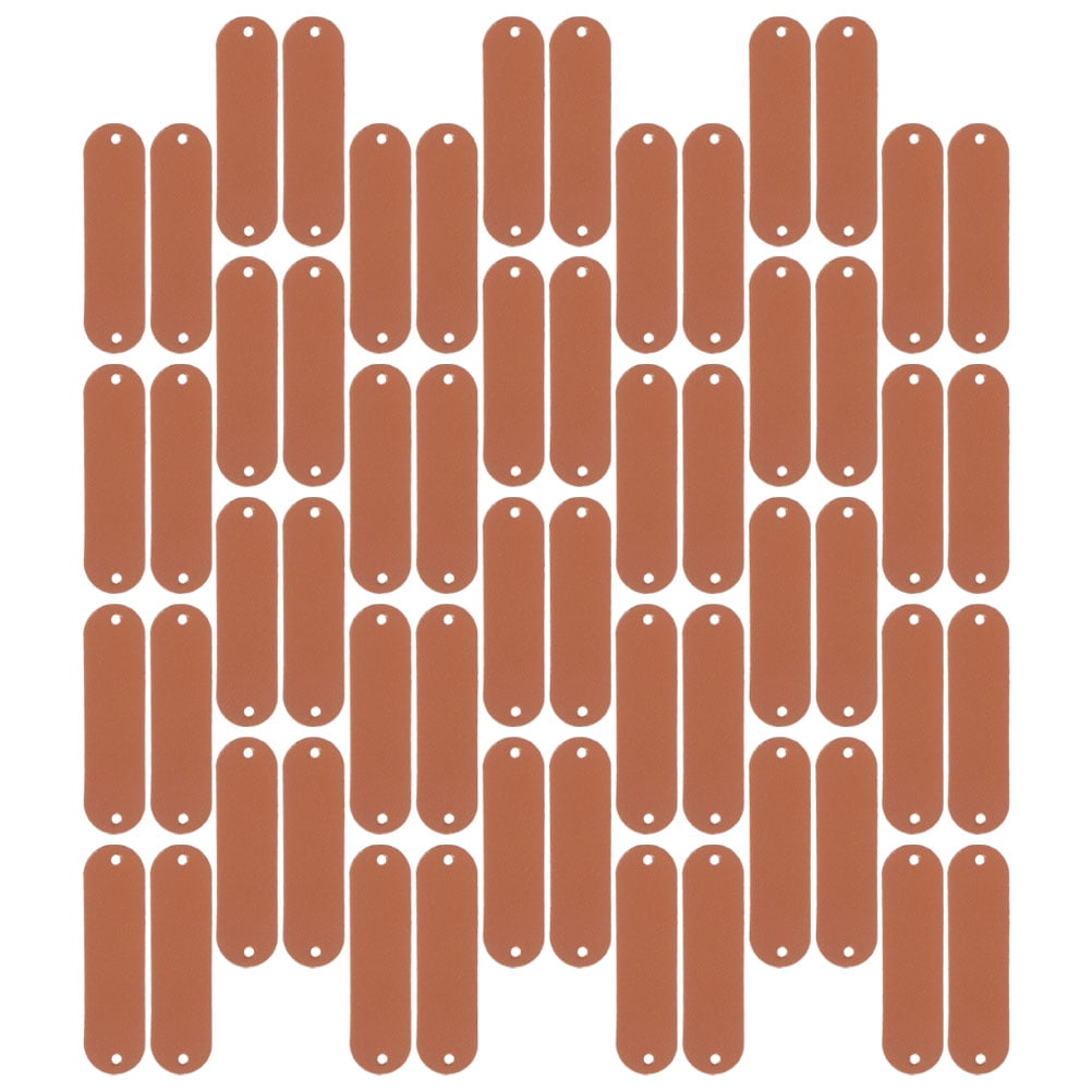 BESTYASH 100Pcs Hanger Tags Blank Label Display Tags Chocolate ...