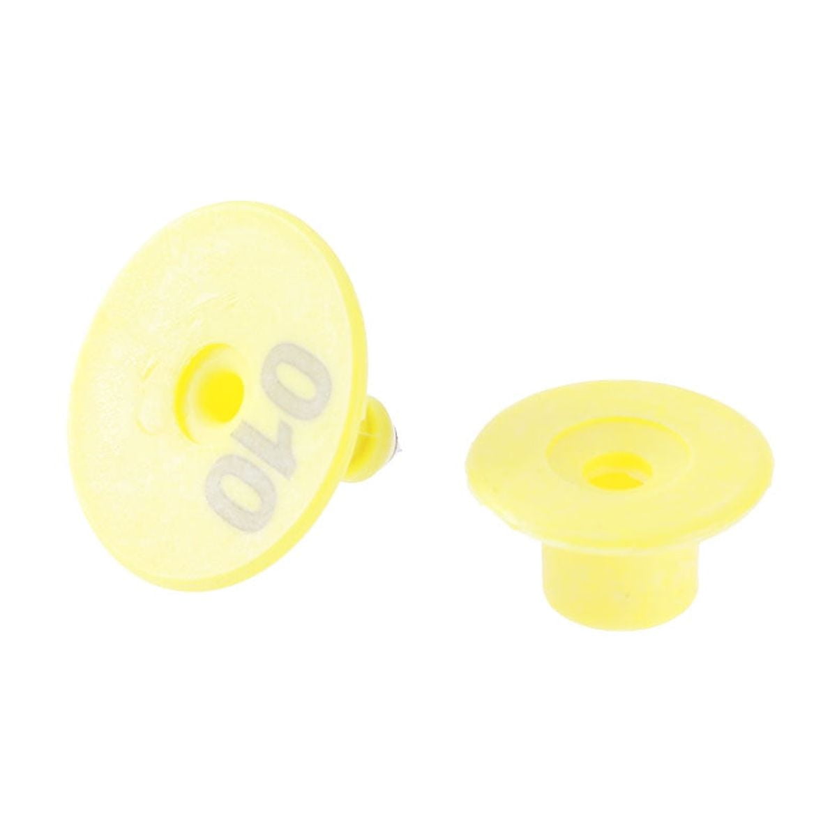 BESTYASH 100Pcs Yellow Livestock Ear Tags for Goats, Pigs, Cattle with ...