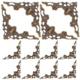 BESTYASH 100Pcs Metal Book Corner Protectors Durable Bronze Decorative ...