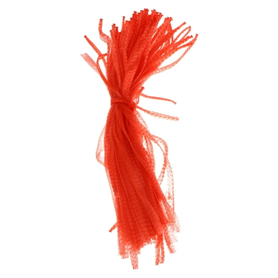 BESTYASH 100Pcs Net Grocery Bag Red PP Breathable for Supermarket Fruit ...