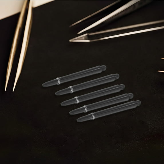 BESTYASH 100Sets Lightweight Professional Dart Shafts Black Convenient ...