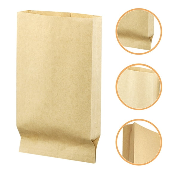 BESTYASH 100pcs Small Paper Bags Paper Bags Beige Water Resistant ...