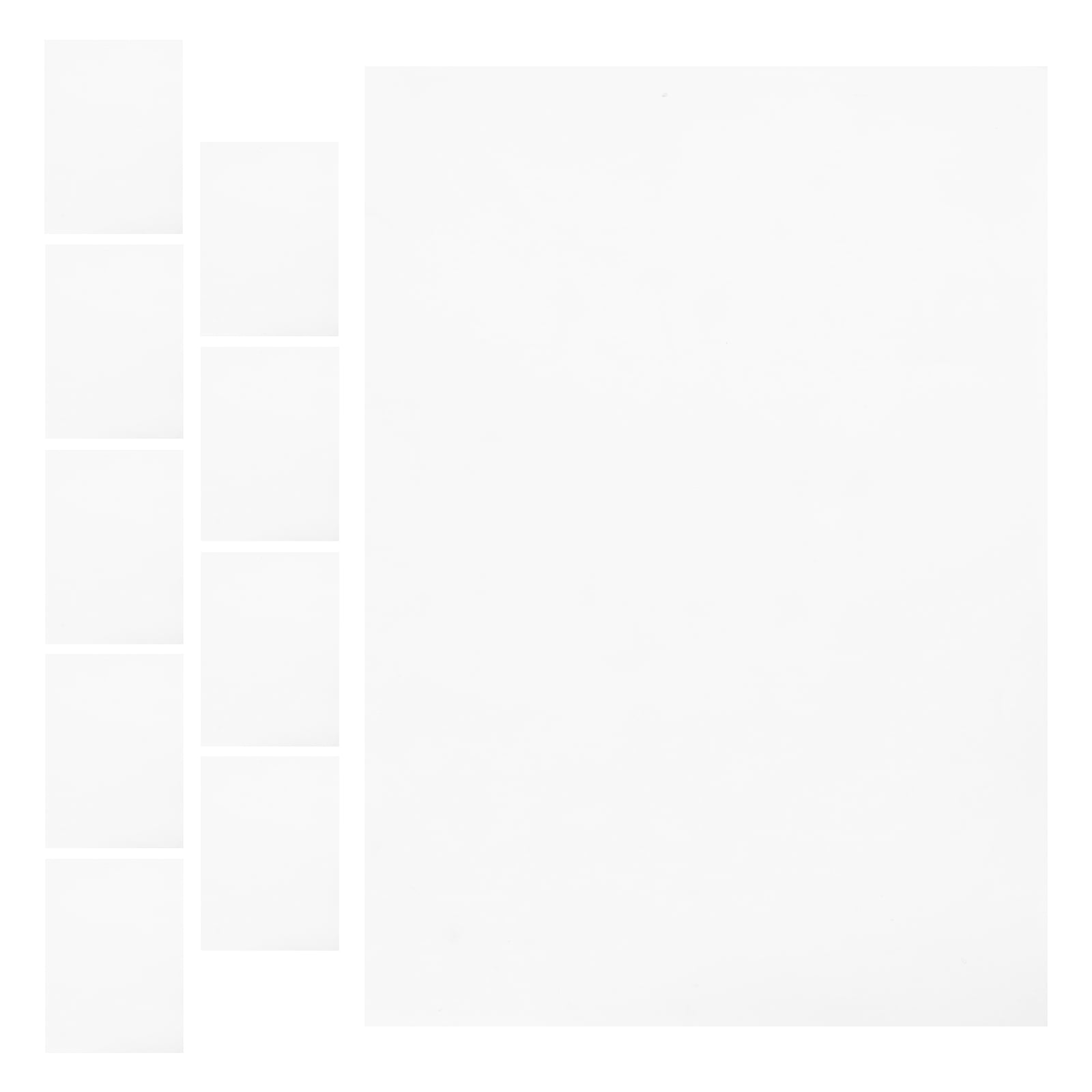 BESTYASH 10Pcs Firm PVC Template Mat for Three Dimensional Pen Drawing ...