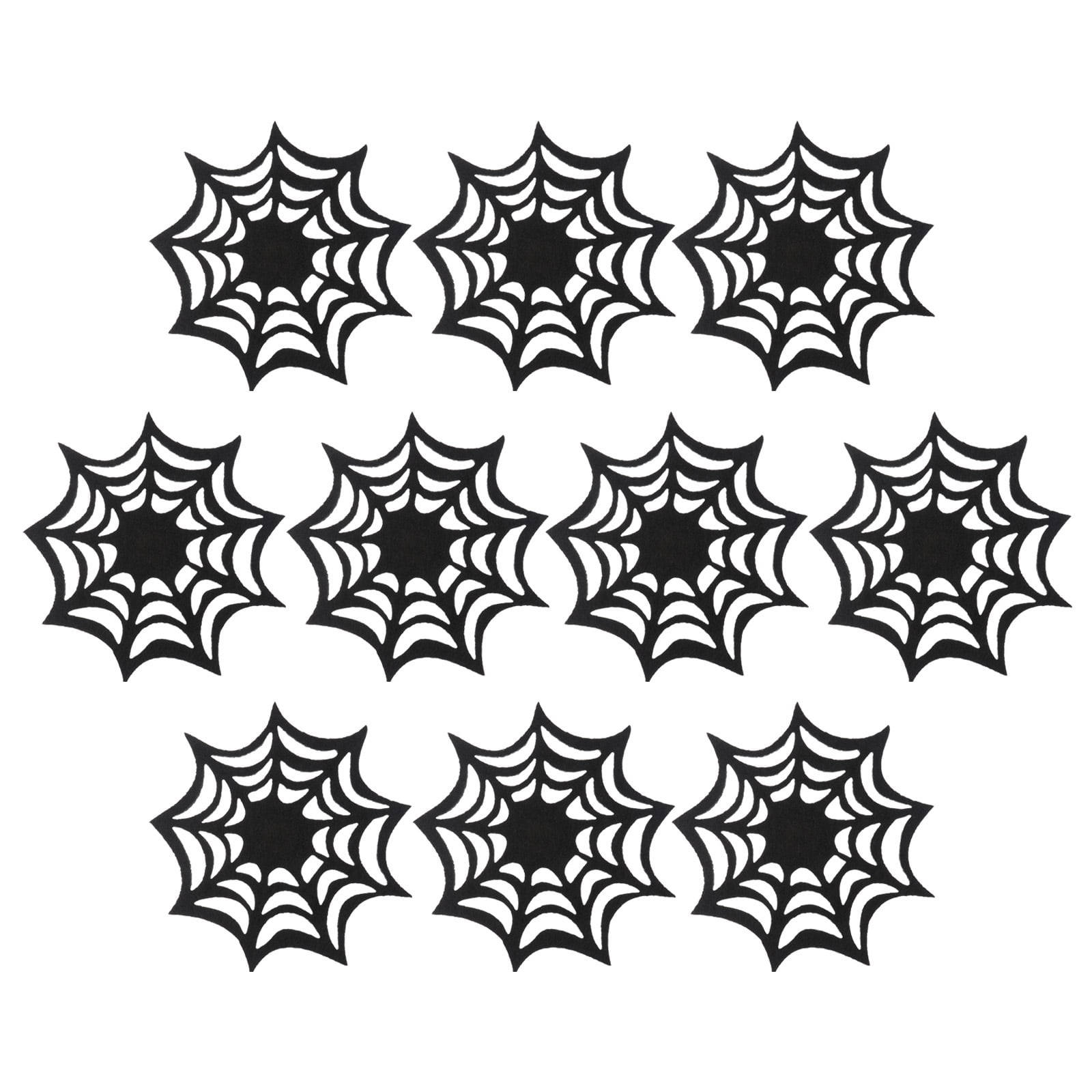 BESTYASH 10Pcs Funny Coasters Black Felt Drink Coasters for Car Home ...
