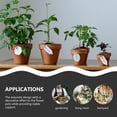 BESTYASH 10Pcs Green Plant Support Stakes for Indoor Climbing Plants ...
