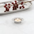 BESTYASH 10Pcs Indoor Decorative Plated Silver Candle Holder Inserts ...