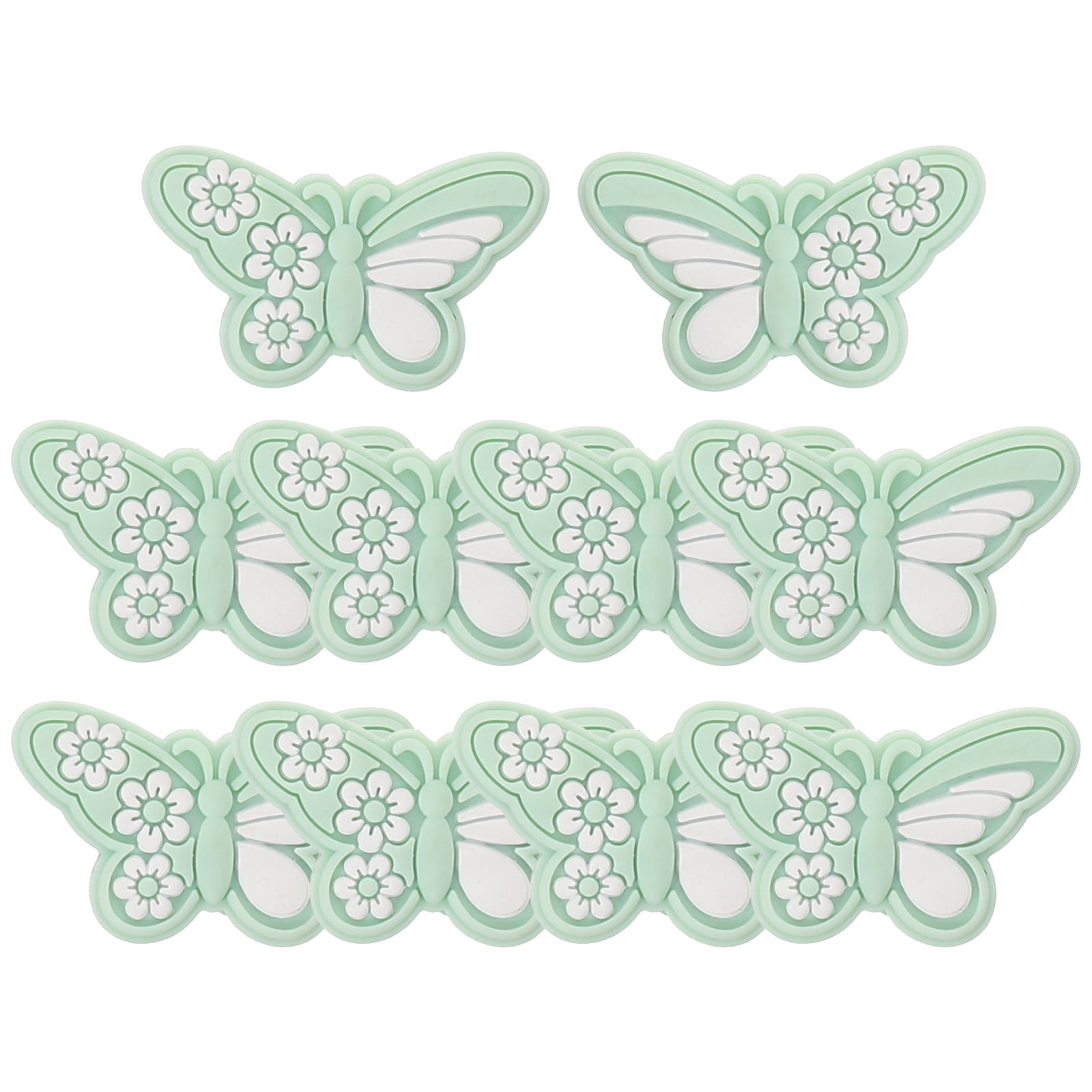 BESTYASH 10Pcs Light Green Silicone Knitting Needle Stoppers Portable ...