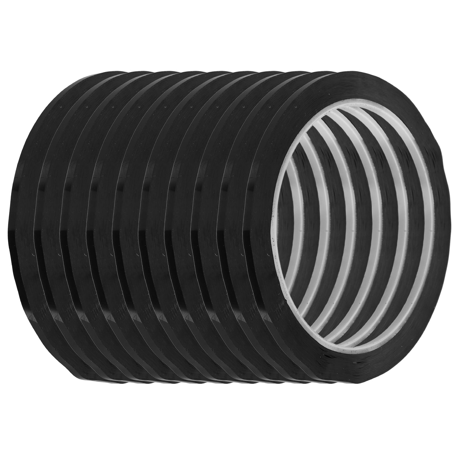 BESTYASH 10Pcs Pinstripe Craft Tape Black for Whiteboard Chart Creation ...