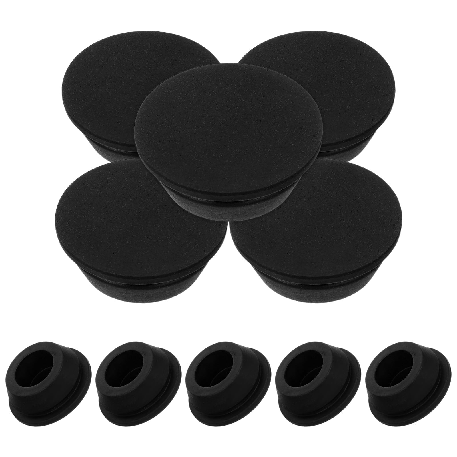 BESTYASH 10Pcs Portable Air Conditioner Rubber Drain Plug Black Leak ...