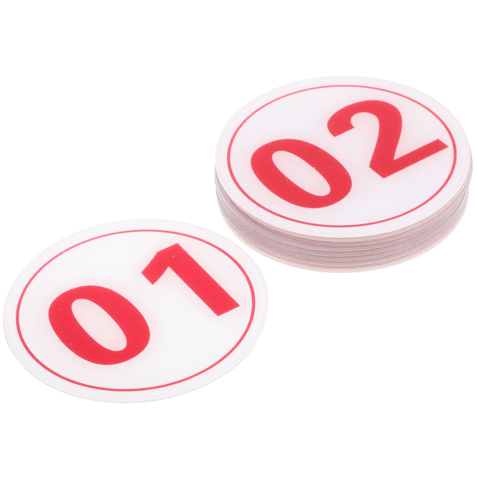 BESTYASH 10Pcs Self Adhesive Door Numbers Acrylic Indoor and Outdoor ...